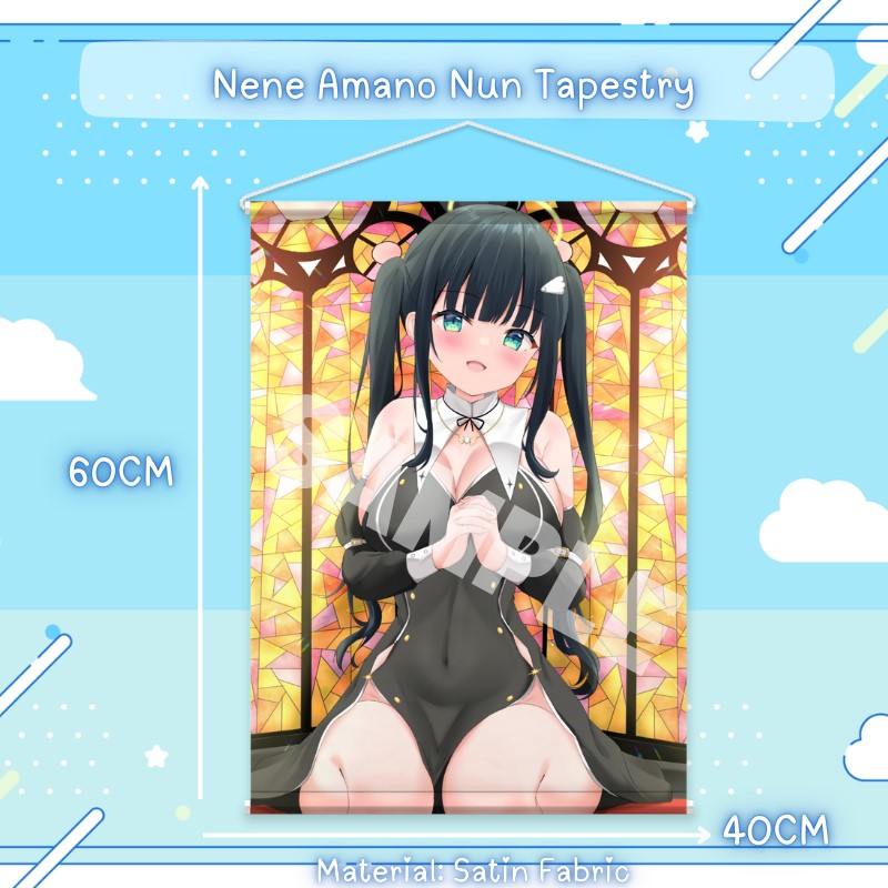 [20241201 - ] "Nene Amano" Nene Amano Nun Tapestry – Geek Jack