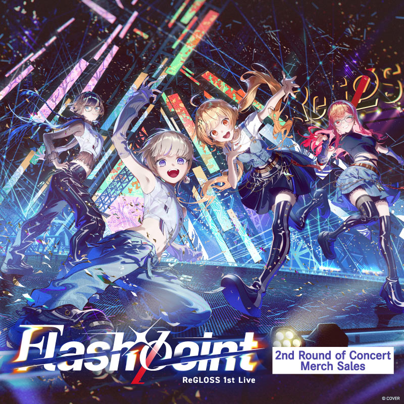 ReGLOSS 1st Live “Flashpoint”Concert Merch – Geek Jack
