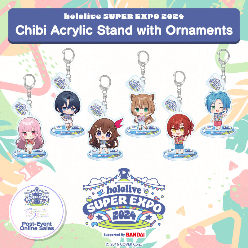 hololive SUPER EXPO 2024 Chibi Acrylic Stand with Ornaments – Geek Jack