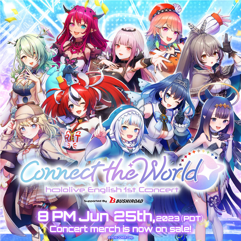 [Resale] "hololive English 1st Concert -Connect the World-" Concert Me – Geek Jack