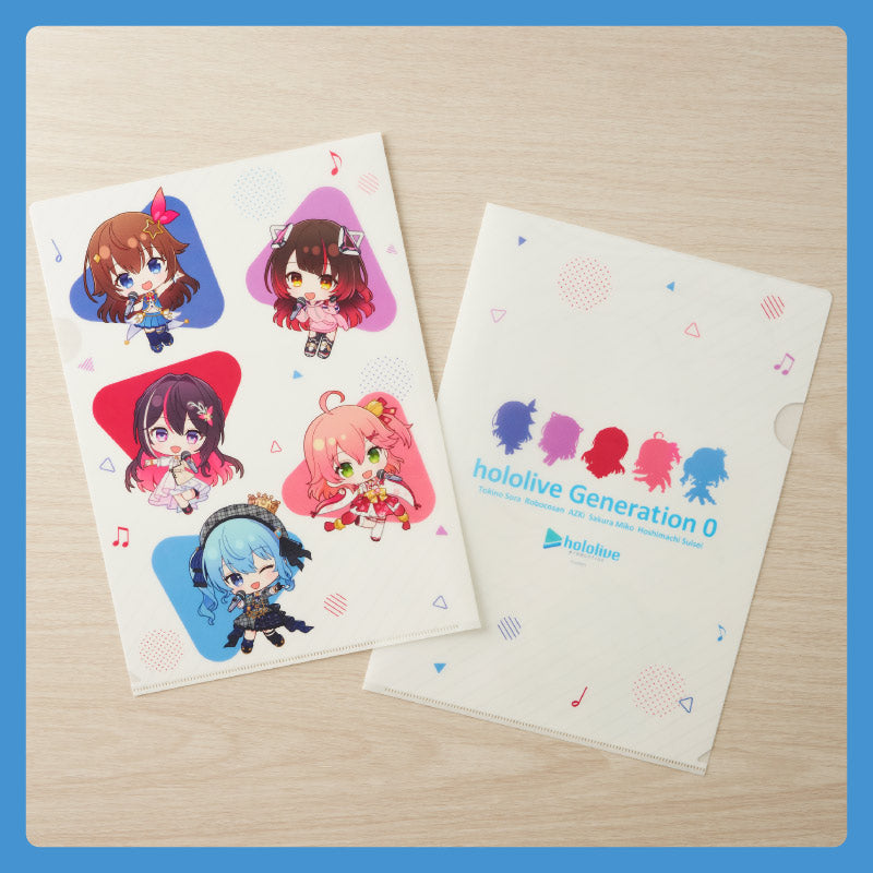[20240903 - ] "holomini Vocal Series hololive Generation 0" Clear Fold ...