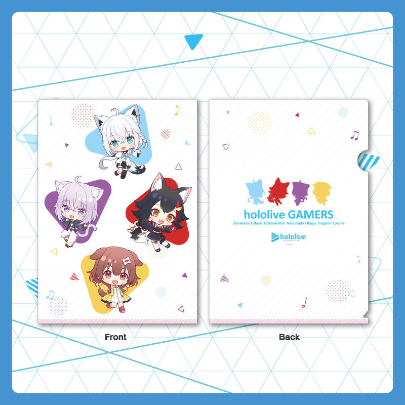 [20241203 - ] "holomini Vocal Series hololive GAMERS" Clear Folder ...