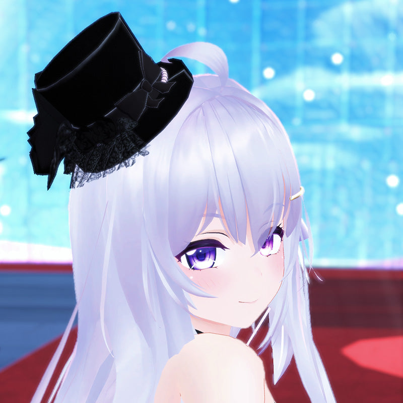 [20231204 - ] "t-shop" Frilled Gothic Hat (for VRChat) – Geek Jack