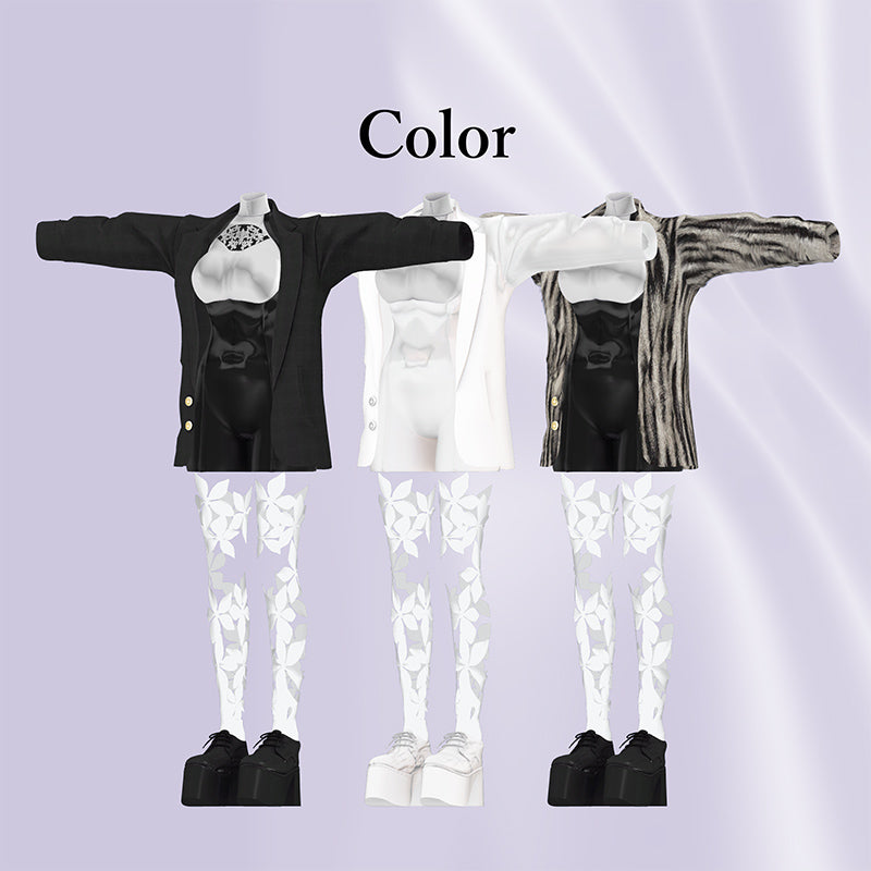 [20240312 - ] "monoTone" 3D Avatar Costume "LilyGala" compatible with ...