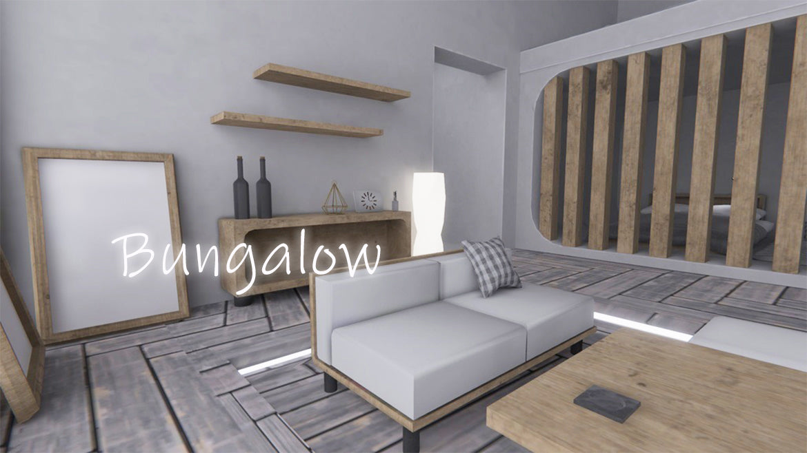 [20240418 - ] "monoTone" VRChat World "Bungalow" – Geek Jack