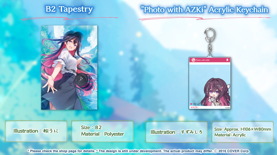 [20230701 - 20230807] "AZKi Birthday Celebration 2023" Merch Complete ...