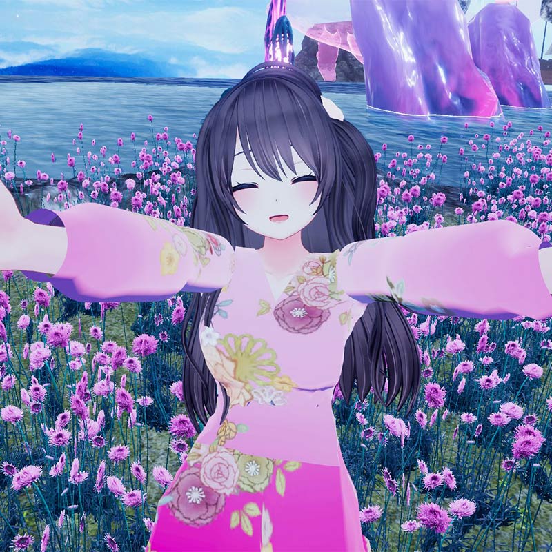 [20240329 - ] "Ryouran" 3D outfit Nadeshiko Dress (Compatible with 24 ...