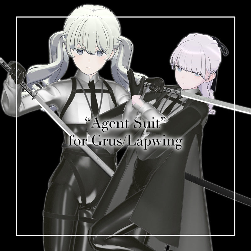 [20241108 - ] "monoTone" 3D Avatar Outfit "Agent Suit for Grus/Lapwing ...