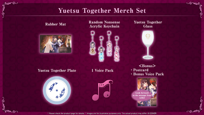 [20260214 - 20260316] "AZKi Yuetsu Together Merch" Merch Complete Set ...