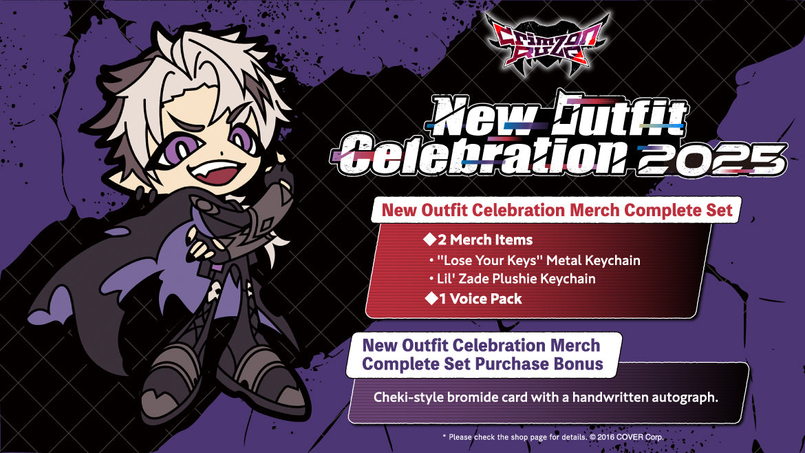 [20250123 - 20250225] "Crimzon Ruze New Outfit Celebration 2025" Merch ...