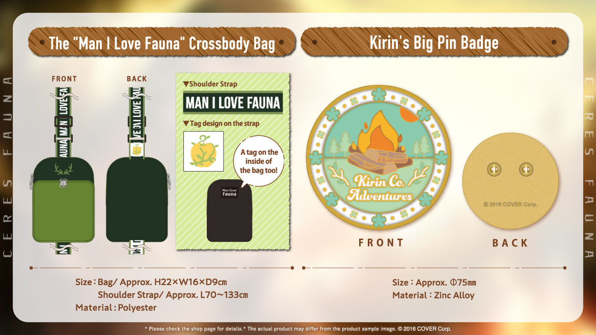 [20240822 - 20240924] "Ceres Fauna 3rd Anniversary Celebration" Merch ...