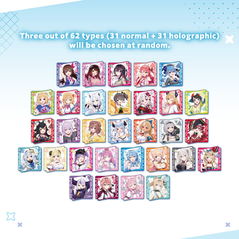 [20250904 - ] "Standard 2D Visual Series" Random Sticker – Geek Jack