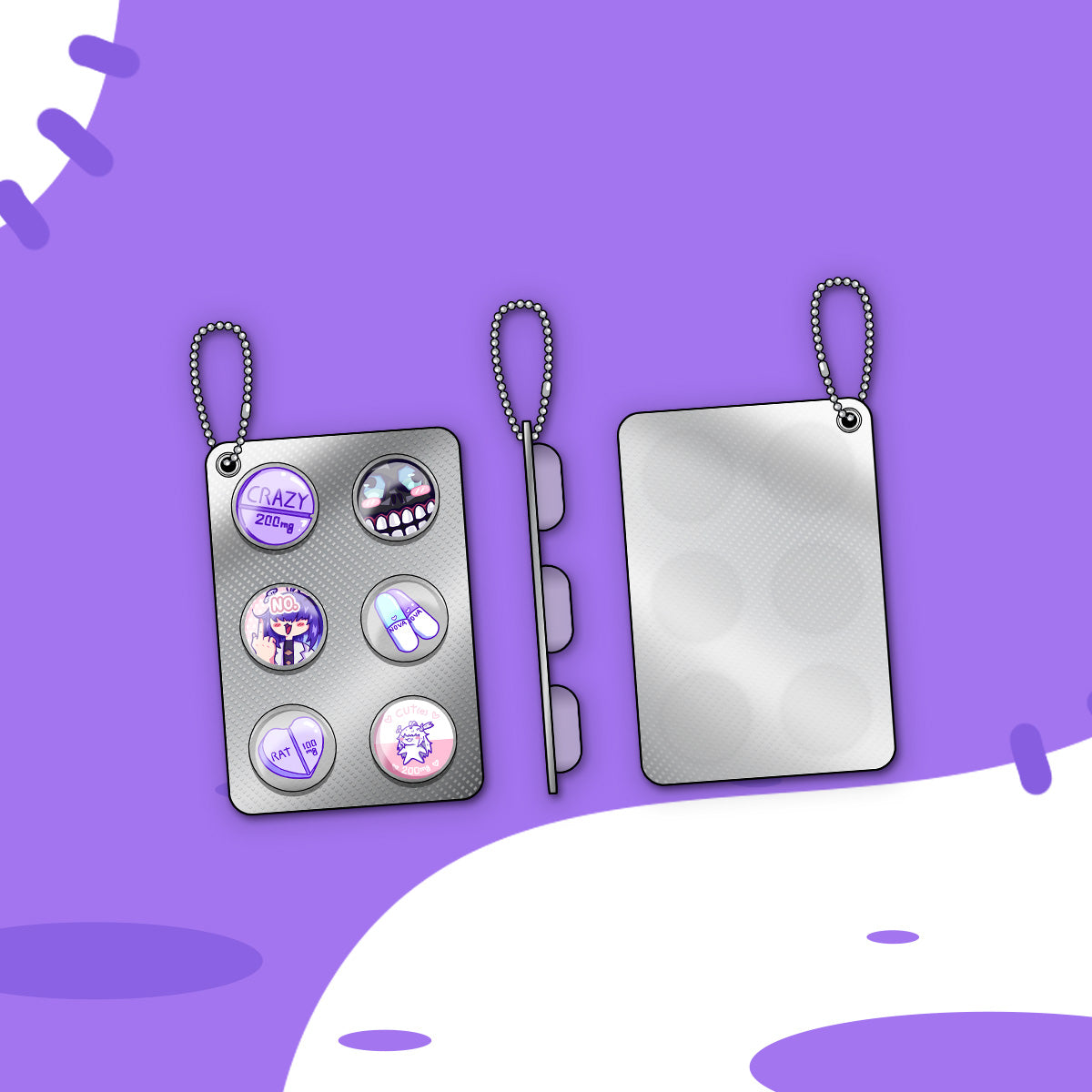 [20250831 - 20251001] "Dr.NOVA(e) Birthday Merch 2025" Medication Pins ...
