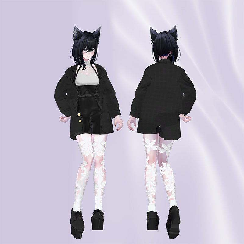 [20240312 - ] "monoTone" 3D Avatar Costume "LilyGala" compatible with ...