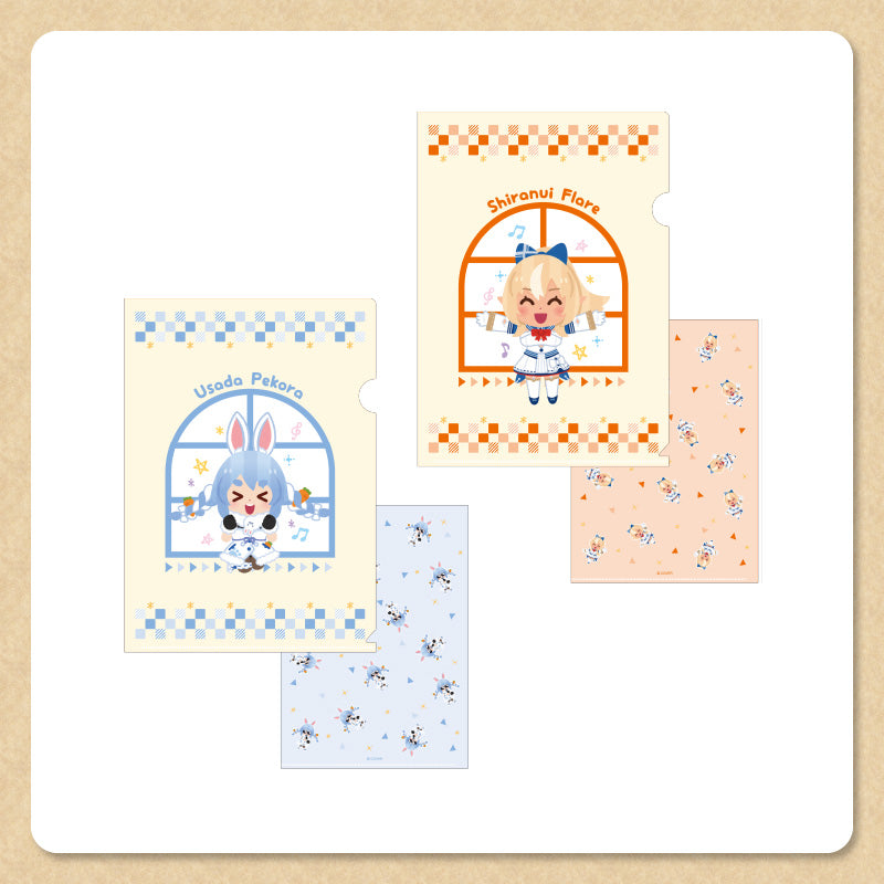 [20240207 - ] "hololive 3rd Generation x Irasutoya" Clear Folder Set ...