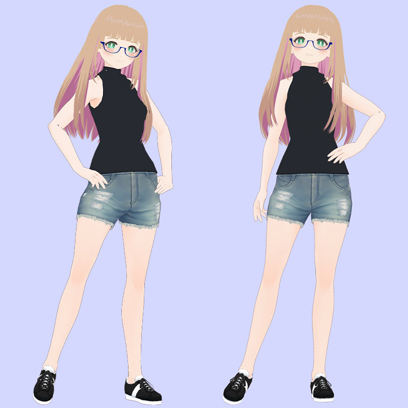 [20240625 - ] "mmts（Mamitasu）" 【VRoid】Model-like Pose Collection (with ...