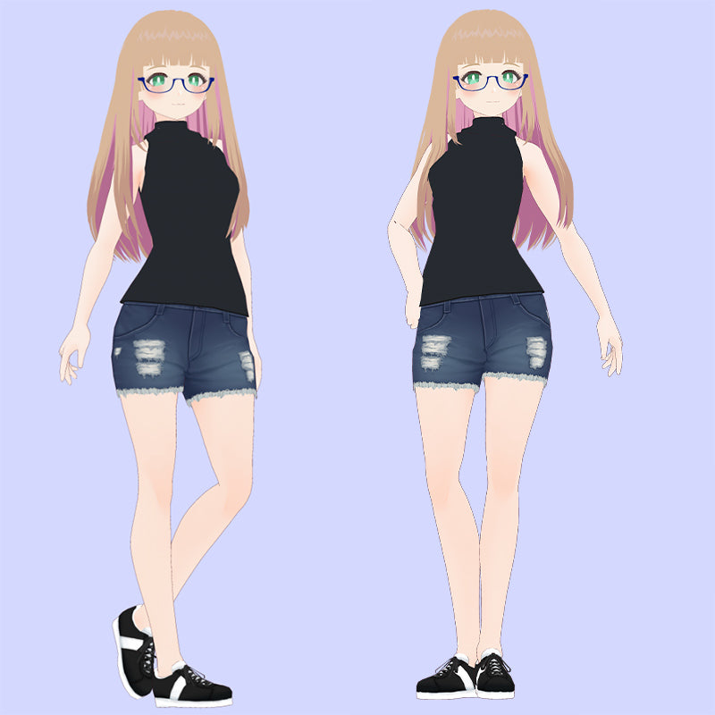 [20240625 - ] "mmts（Mamitasu）" 【VRoid】Model-like Pose Collection (with ...