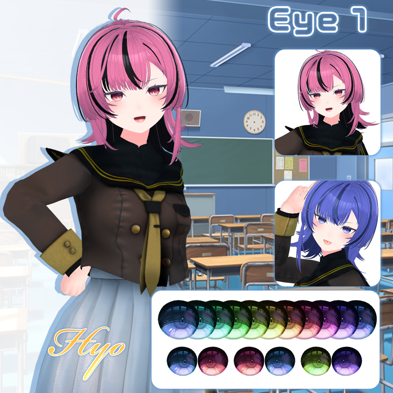 [20240613 - ] "VGC Laboratory" Original 3D Model "- Hyo -" with custom ...