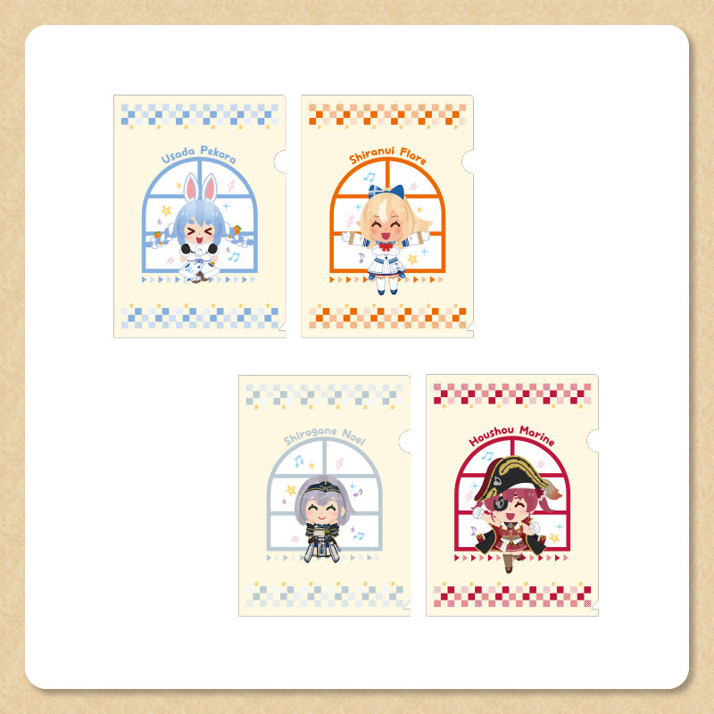 [20240207 - ] "hololive 3rd Generation x Irasutoya" Clear Folder Set ...