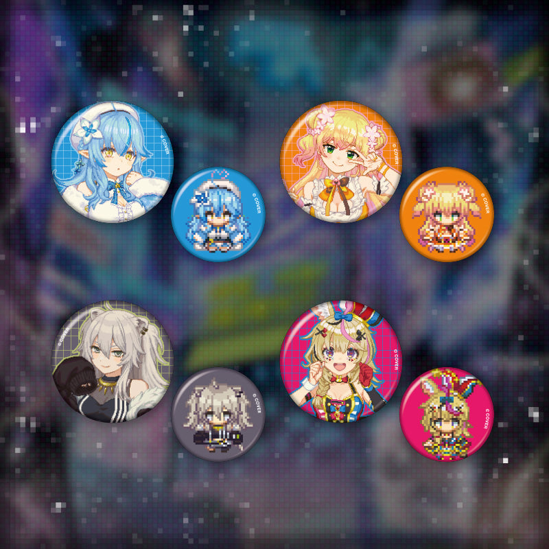 [20250411 - ] hololive Connect hololive pixel art Generation 5" Button ...