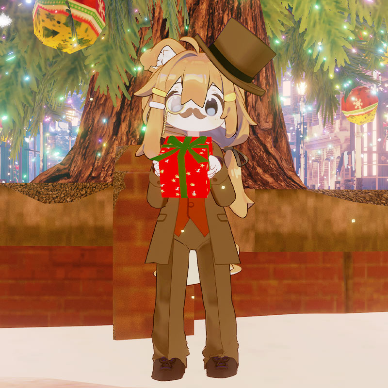 [20231219 - ] "Ryouran" Gift Box with Gimmick [MA Support] [For VRChat ...