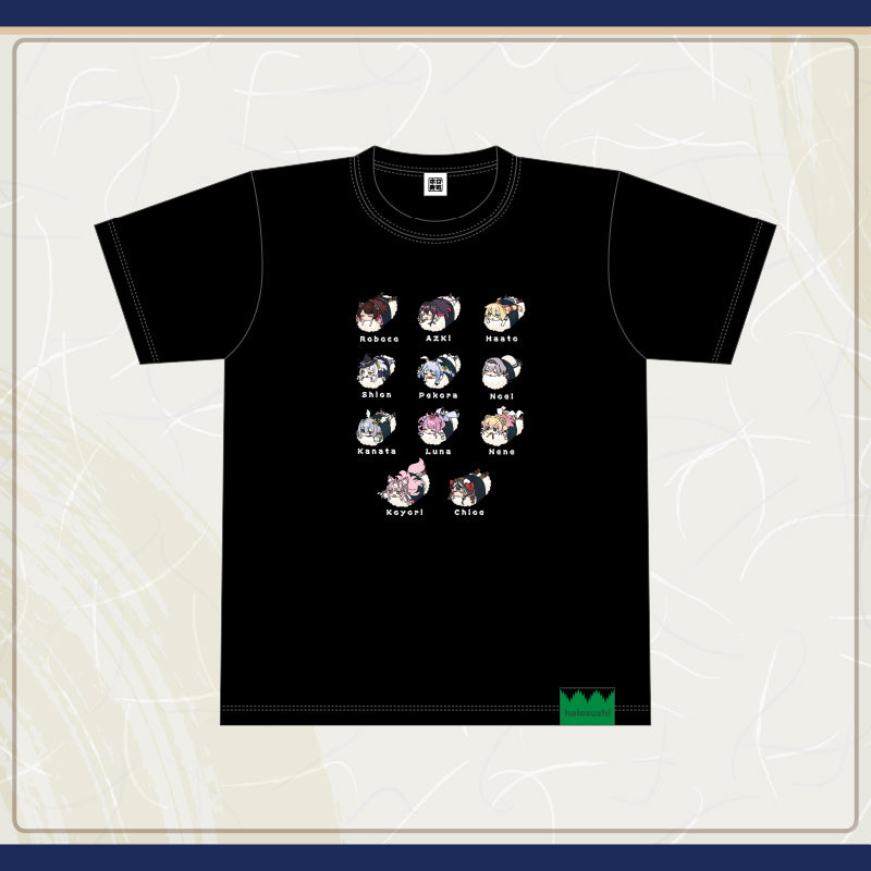 [20240208 - ] "holo no graffiti holoSushi Merchandise Series vol.3" T ...