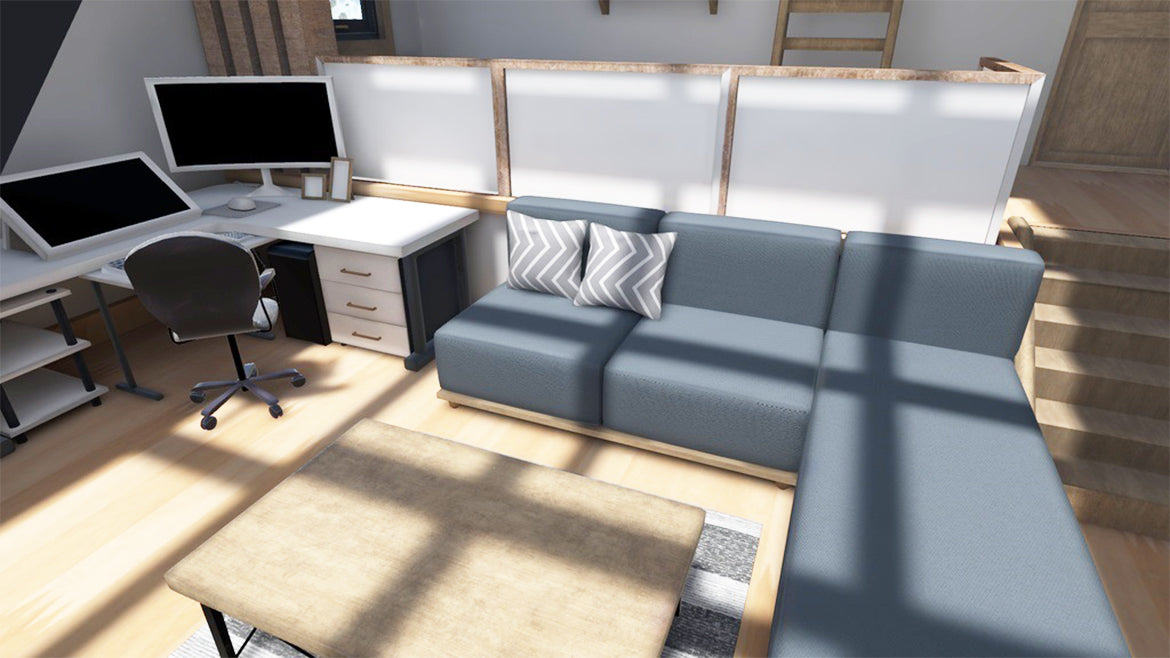 [20240418 - ] "monoTone" VRChat World "Room Tiny Attic" – Geek Jack