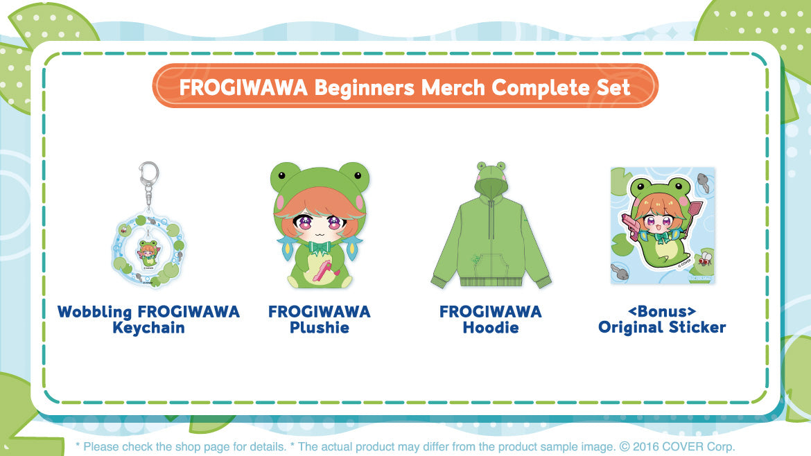 [20240327 - 20240430] "Takanashi Kiara FROGIWAWA Beginners Merchandise ...