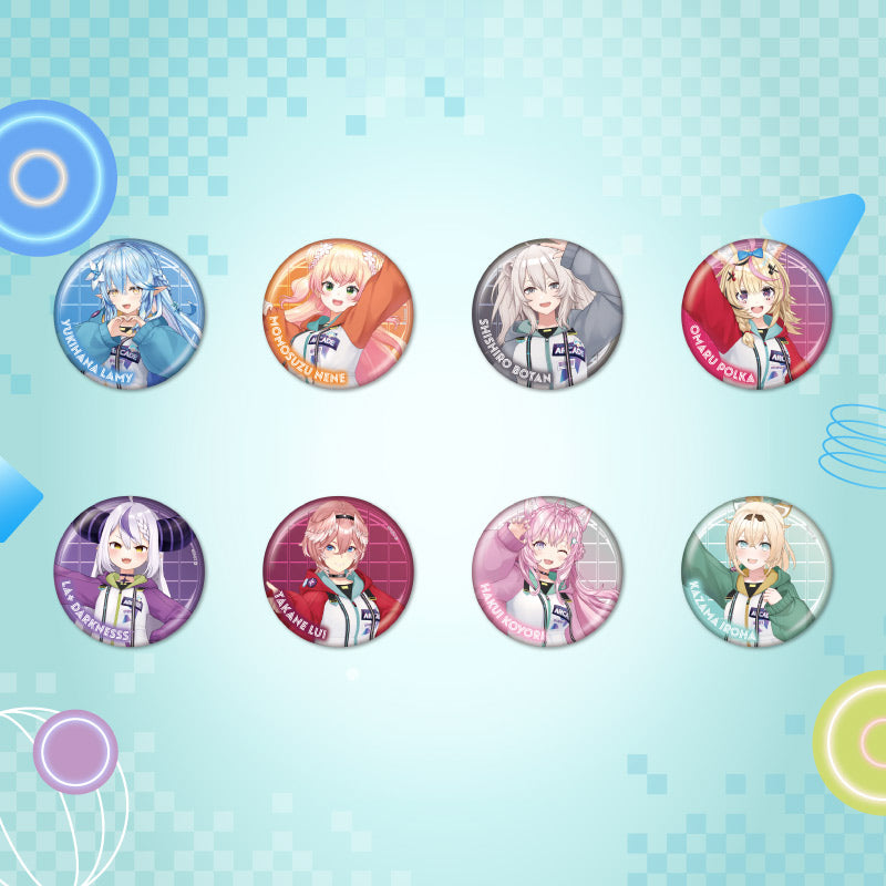 "hololive SUPER EXPO 2025" Big Button Badge Gen 5 & Secret Society hol ...