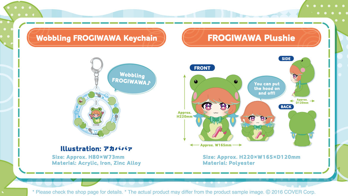 [20240327 - 20240430] "Takanashi Kiara FROGIWAWA Beginners Merchandise ...