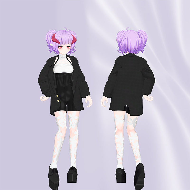 [20240312 - ] "monoTone" 3D Avatar Costume "LilyGala" compatible with ...