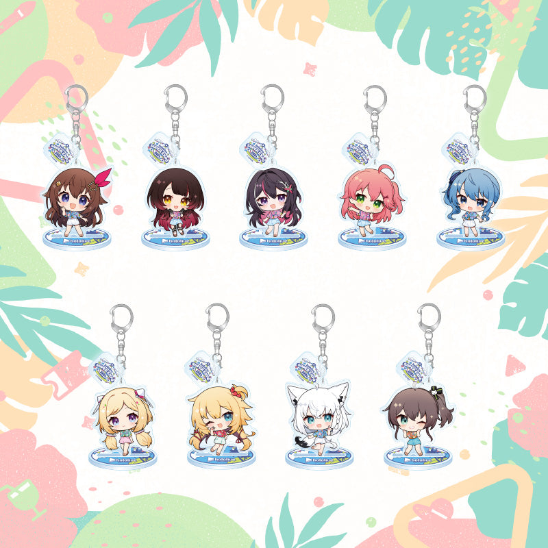 "hololive SUPER EXPO 2024 Chibi Acrylic Stand with Ornaments" Gen 0 ...