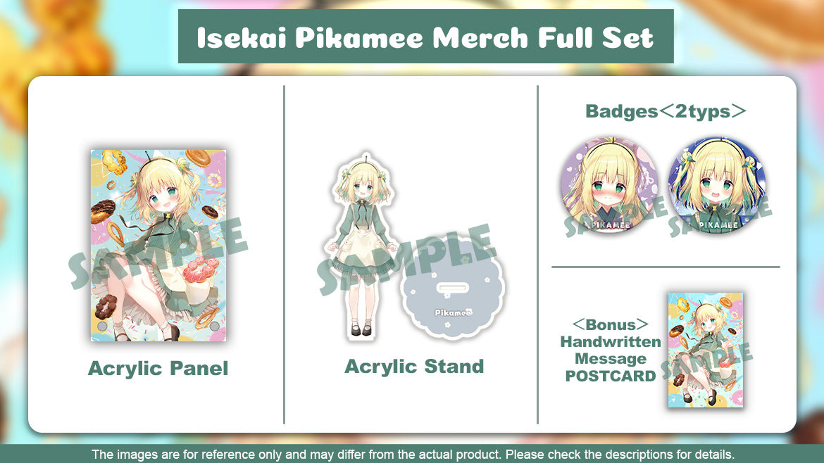 [20220326 - 20220426] "ISEKAI PIKAMEE Release Merch" Merch Full Set ...