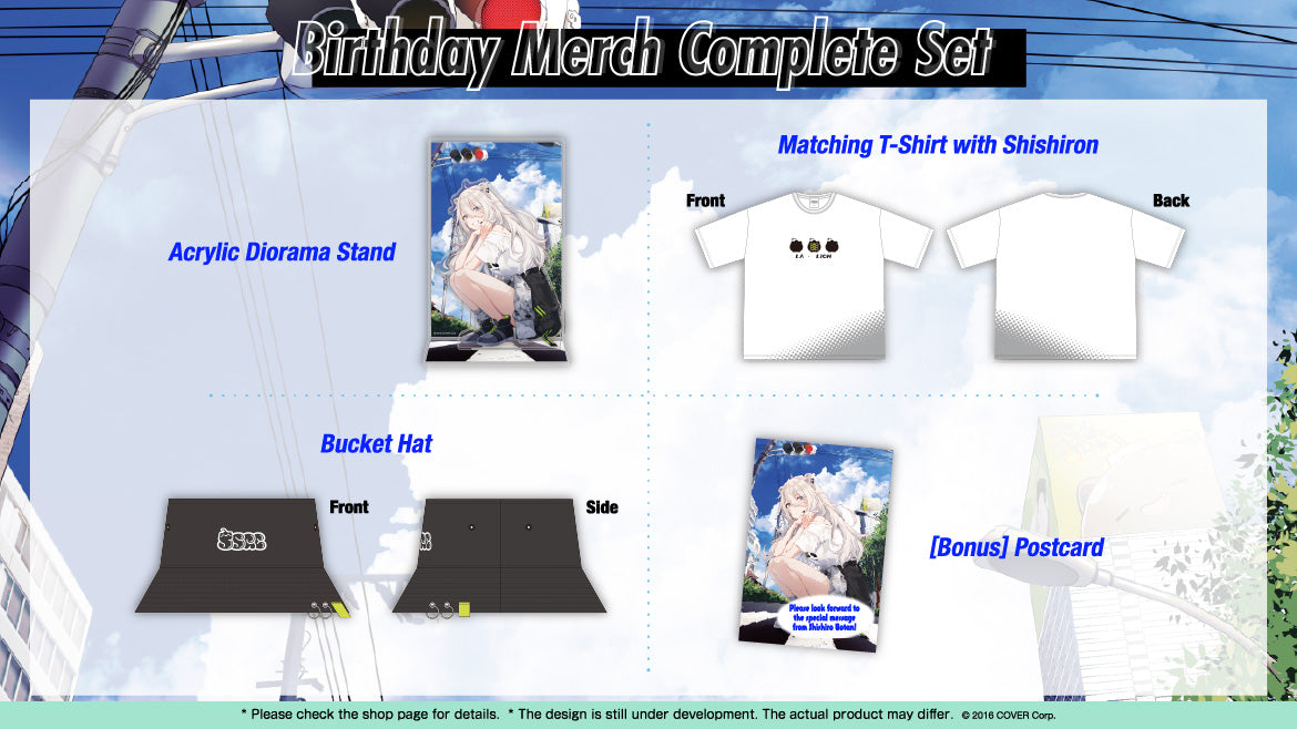 [20220908 - 20221010] "Shishiro Botan Birthday Celebration 2022" Merch ...