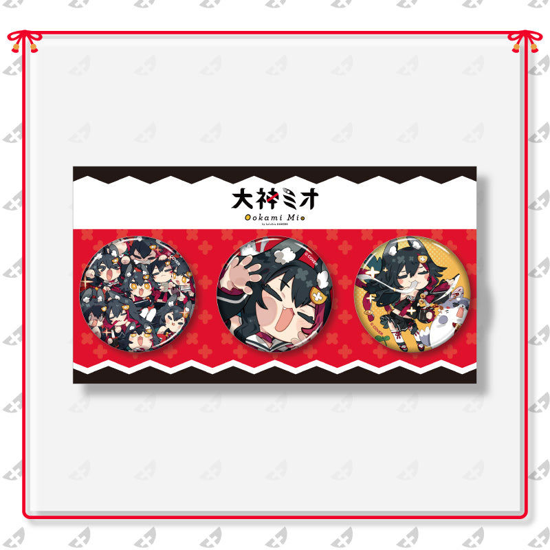 [20220820 - 20220926] "Ookami Mio Birthday Celebration 2022" Button Ba ...