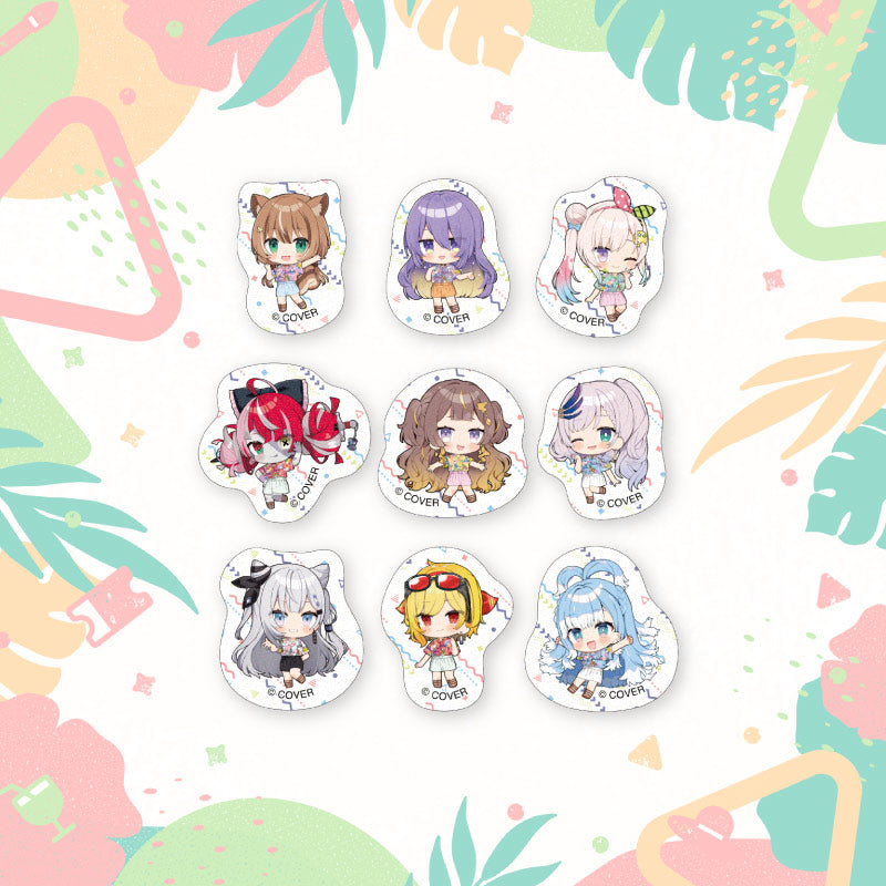 "hololive SUPER EXPO 2024" Event Merchandise Chibi Flake Stickers - ho ...